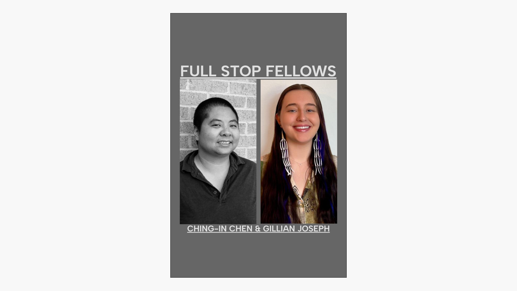 Announcing the Full Stop Editorial Fellows | Full Stop